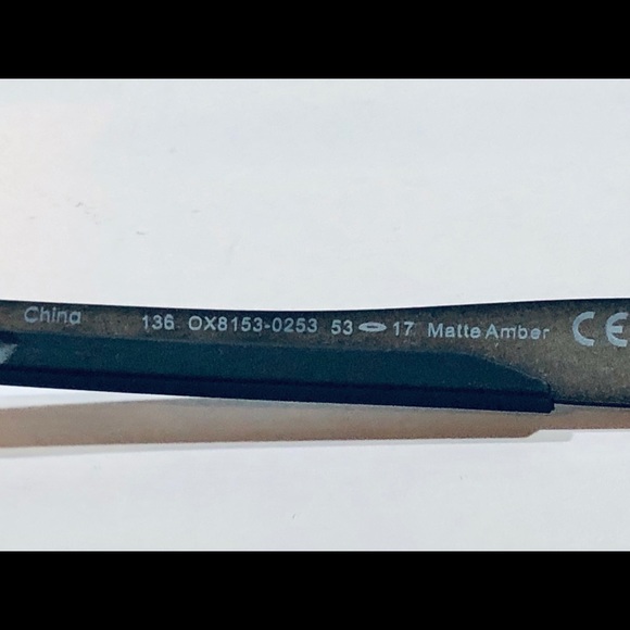 Oakley | Accessories | Oakley Mens Eyeglasses Metalink Matte Amber ...